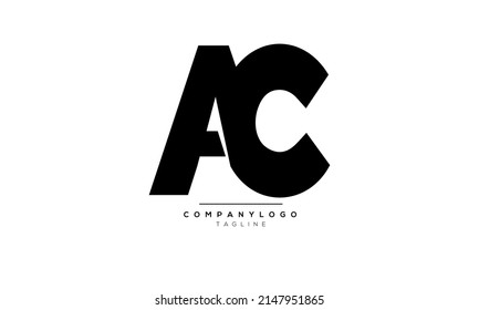 Alphabet Letters Initials Monogram Logo Ac Stock Vector (Royalty Free ...