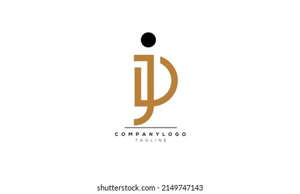Alphabet Letters Initials Monogram Logo Jd Stock Vector (Royalty Free ...