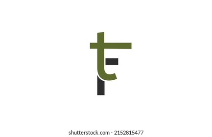 Alphabet Letters Initials Monogram Logo Tf Stock Vector (Royalty Free ...