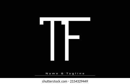 Alphabet Letters Initials Monogram Logo Tf Stock Vector (Royalty Free ...