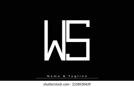 1,827 Ws initials Images, Stock Photos & Vectors | Shutterstock