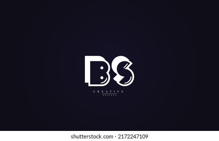 Alphabet Letters Initials Monogram Logo Bs Stock Vector (Royalty Free ...