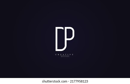 Alphabet Letters Initials Monogram Logo Dp Stock Vector (Royalty Free ...