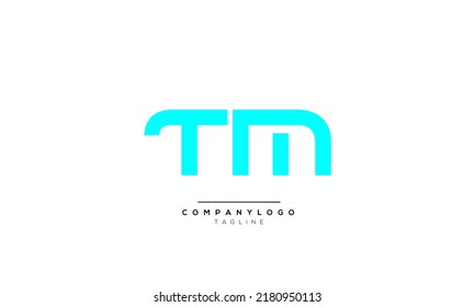 Alphabet Letters Initials Monogram Logo Tm Stock Vector (Royalty Free ...
