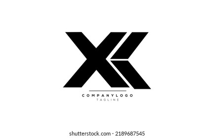 Alphabet Letters Initials Monogram Logo Xc Stock Vector (Royalty Free ...