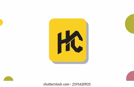 Alphabet Letters Initials Monogram Logo Hc Stock Vector (Royalty Free ...