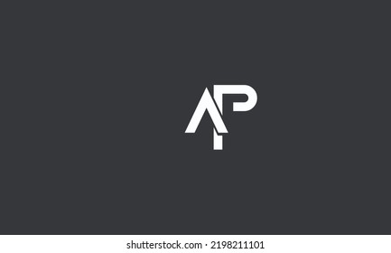 Alphabet Letters Initials Monogram Logo Ap Stock Vector (Royalty Free ...
