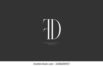 2,375 Monogram Fd Images, Stock Photos & Vectors | Shutterstock