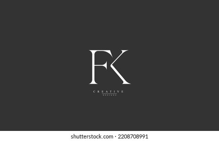 1,353 Kf Monogram Images, Stock Photos & Vectors | Shutterstock