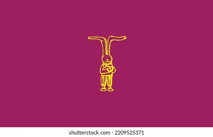 Alphabet Letters Initials Monogram Logo T Stock Vector (Royalty Free ...