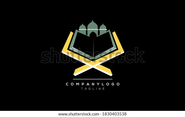 Alphabet Letters Initials Monogram Logo Quran Stock Vector (Royalty ...