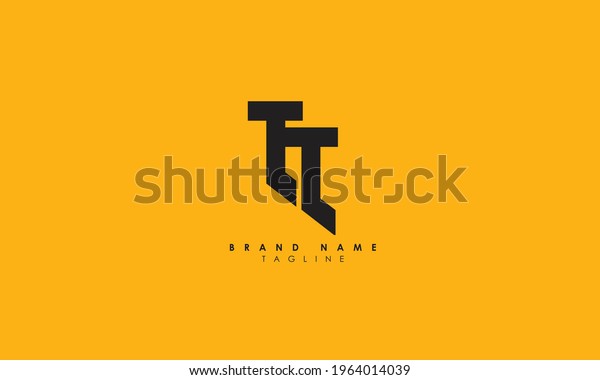 Alphabet Letters Initials Monogram Logo Tt Stock Vector (Royalty Free ...