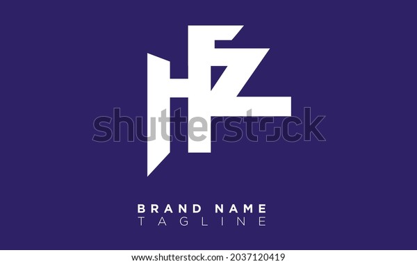 Alphabet Letters Initials Monogram Logo Hz Stock Vector (Royalty Free ... Alphabet Letters Initials Monogram Logo Hz Stock Vector (Royalty Free ...