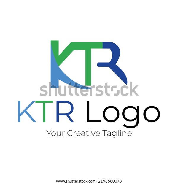 Alphabet Letters Initials Monogram Logo Ktr Stock Vector (Royalty Free ...