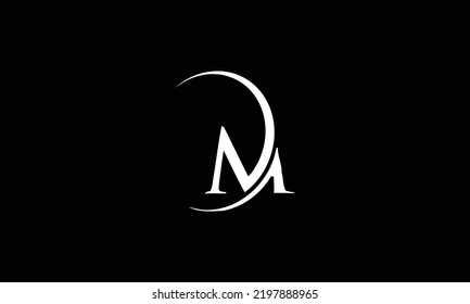 Alphabet Letters Monogram Icon Logo Mm Stock Vector (Royalty Free ...