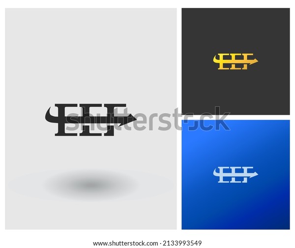 Alphabet Letters Monogram Icon Logo Eef: เวกเตอร์สต็อก (ปลอดค่า ...