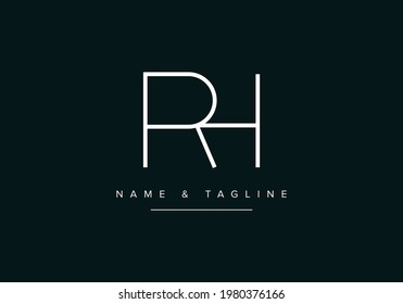 1,773 Rh monogram Images, Stock Photos & Vectors | Shutterstock