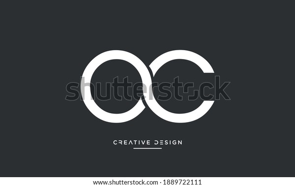 Alphabet Letters Oc Abstract Logo Monogram Stock Vector (Royalty Free ...