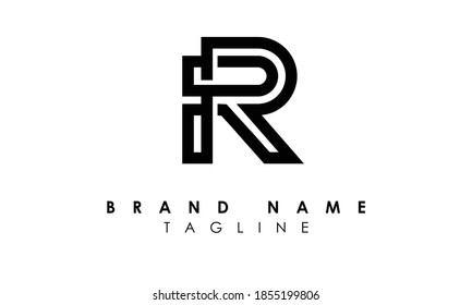 Alphabet R Letters Initials Monogram R Stock Vector (Royalty Free ...