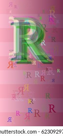 Alphabet R Design Icon Stock Vector (Royalty Free) 568840714