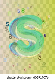 Alphabet S Design Idea Stock Vector (Royalty Free) 605917076 | Shutterstock