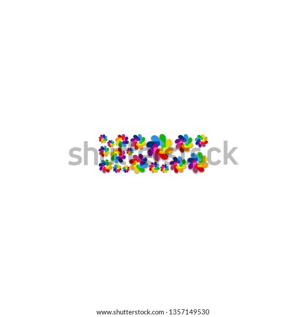 Alphabet Set Letter Punctuation Hyphens Turbine Stock Vector (Royalty ...