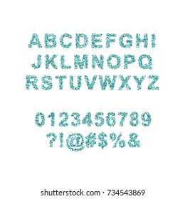 Alphabet Vector Art Stock Vector (Royalty Free) 734543869 | Shutterstock