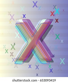 Alphabet X Idea Icon Stock Vector (Royalty Free) 653093419 | Shutterstock