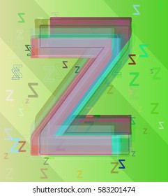 Alphabet Z Art Vector Stock Vector (Royalty Free) 583201474 | Shutterstock