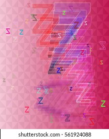 Alphabet Z Texture Icon Stock Vector (Royalty Free) 561924088 ...