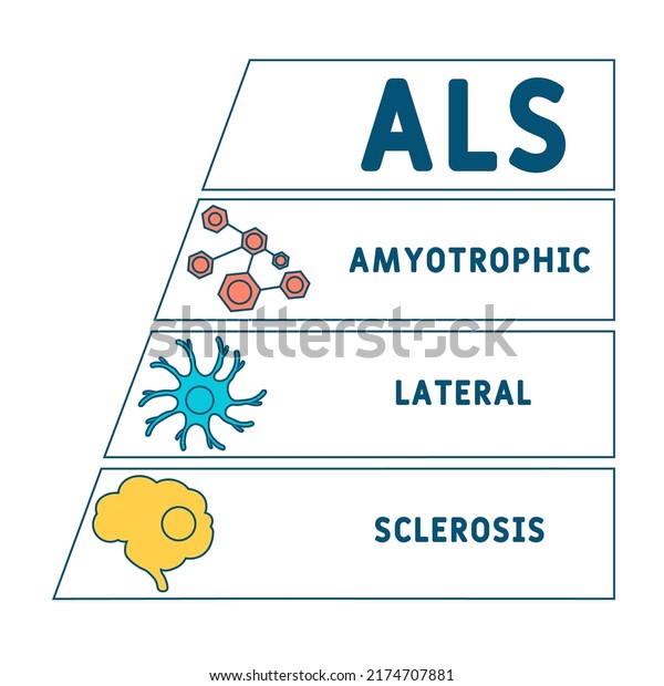 Als Amyotrophic Lateral Sclerosis Acronym Medical: เวกเตอร์สต็อก (ปลอด ...