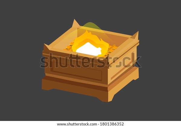 Altar of Sacrifice. Old Testament sanctuary furniture religious imagery ...