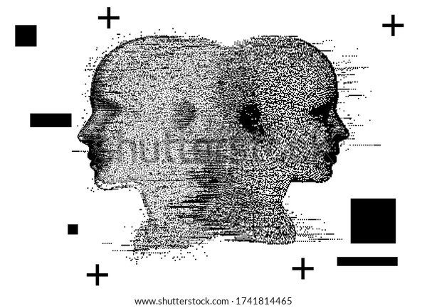 Alter Ego Concept Alternative Self Person Stock Vector (Royalty Free ...