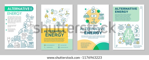 1,722 Renewable Energy Poster Template Stock Vectors, Images & Vector ...