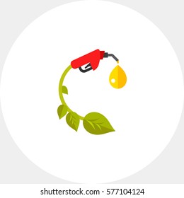 Alternative Fuel Vehicle Icon Stock Vector (Royalty Free) 577104124