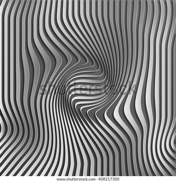 Aluminium Abstract Silver Stripe Pattern Backgroundoptical Stock Vector ...