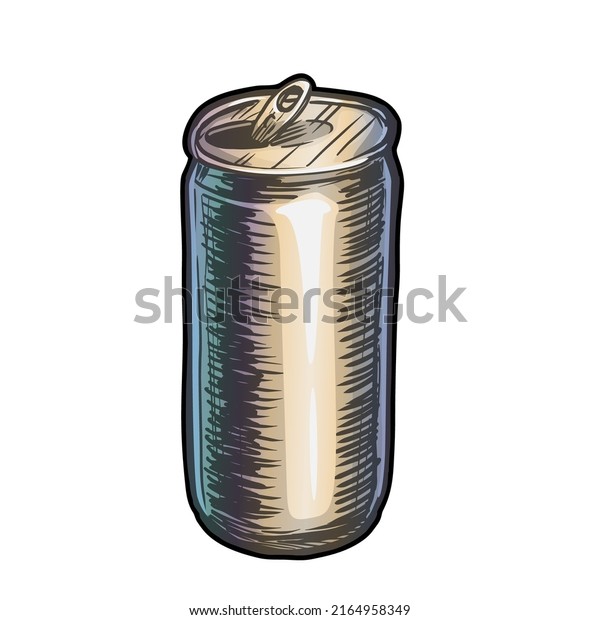 알루미늄은 흰색 배경에서 분리된 벡터 그림을 스톡 벡터(로열티 프리) 2164958349 | Shutterstock