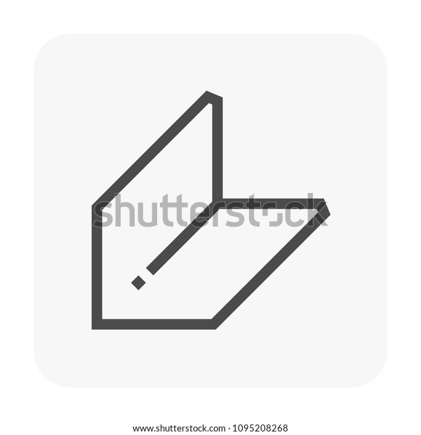Aluminium Frame Profile Called Wall Angle: เวกเตอร์สต็อก (ปลอดค่า ...
