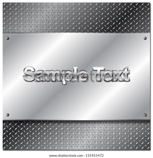 Aluminiummetal Texture Background Vector1 Stock Vector (Royalty Free ...