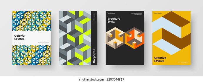 Amazing Front Page Vector Design Concept Stock Vector (Royalty Free ...
