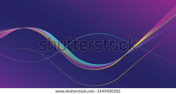 Amazing Line Art Vector Background Wallpaper Stock Vector (Royalty Free ...