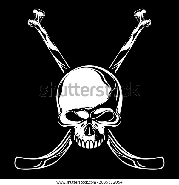 Amazing Skull Art Vector Illustration Stock Vector (Royalty Free ...