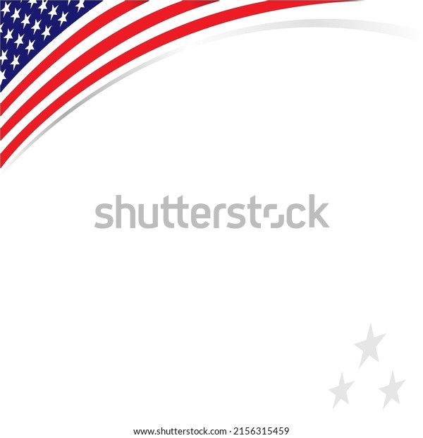 1,300 America Flag Corner Stock Vectors, Images & Vector Art | Shutterstock