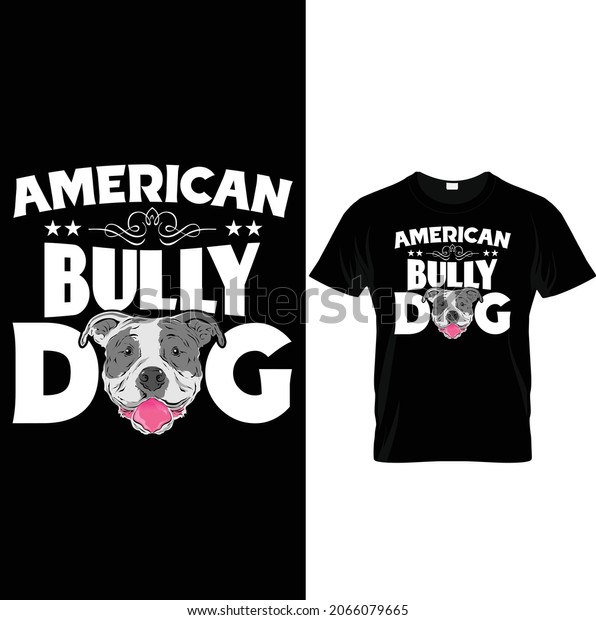 American Bully Dog American Bully Vector Stock Vector (Royalty Free ...