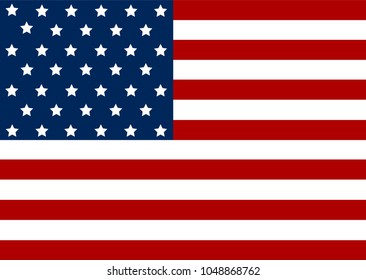 American Flag Eps10 Vector File: vector de stock (libre de regalías ...