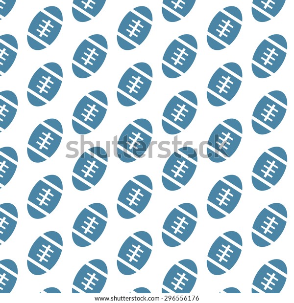 American Football Pattern Background Stock Vector (Royalty Free ...