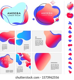 Amoeba Design Complete Diy Set Stock Vector (Royalty Free) 1573962556 ...