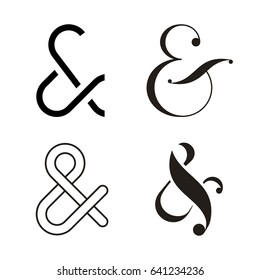 8,474 Ampersand Logo Stock Vectors, Images & Vector Art | Shutterstock