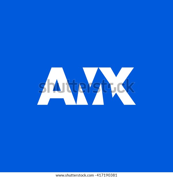 Amx Logo Vector Graphic Branding Letter Stock Vector (Royalty Free ...