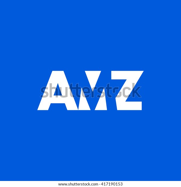 Amz Logo Vector Graphic Branding Letter Stock Vector (Royalty Free ...